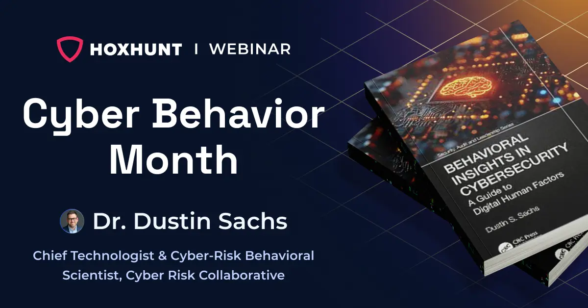 Try reimagining this October 2025: Cybersecurity Behavior Month - Hoxhunt